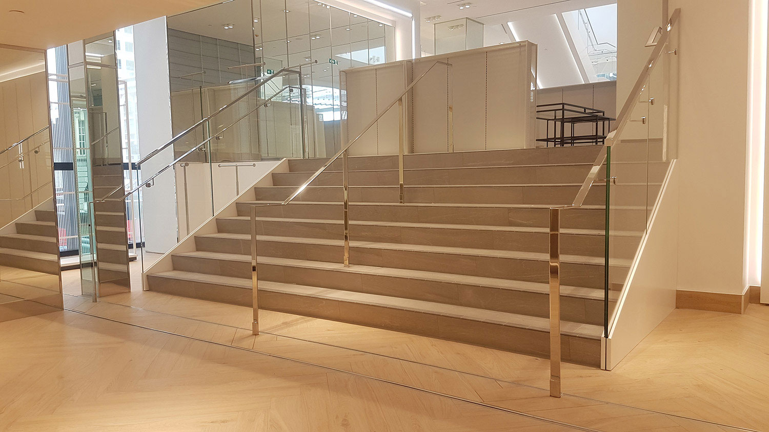 Free-Standing Handrails - Stainless Works